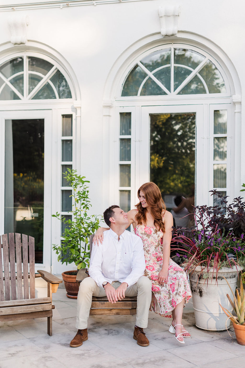 Lilly House and Gardens Engagement Photos - Jennifer Council Photography