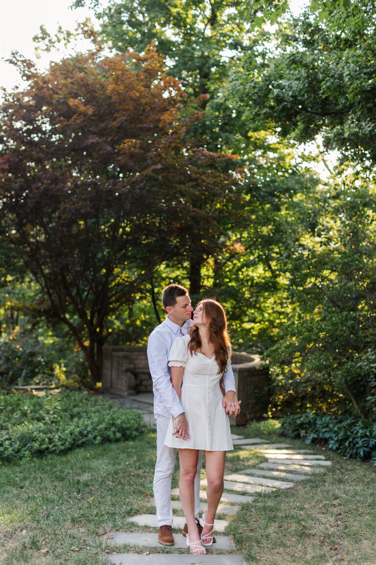Lilly House and Gardens Engagement Photos - Jennifer Council Photography